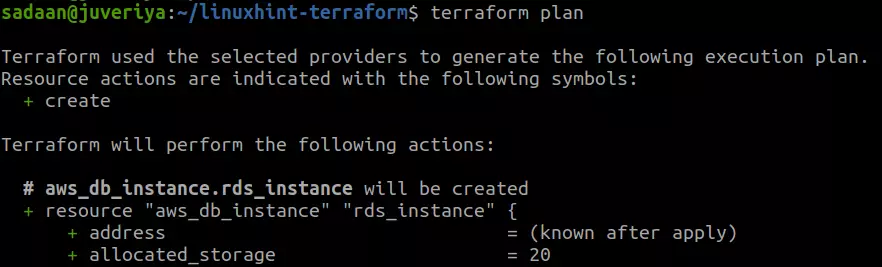 Faʻafefea ona Fausia se AWS RDS db Faʻataʻitaʻiga e faʻaaoga ai Terraform 484_4