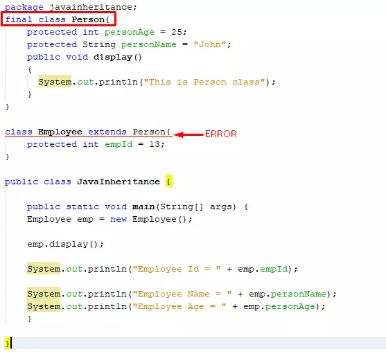 Vererbung in Java | Erklärt 4851_2