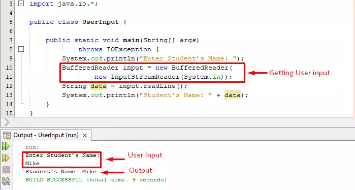 Java でユーザー入力を取得する方法 4862_2