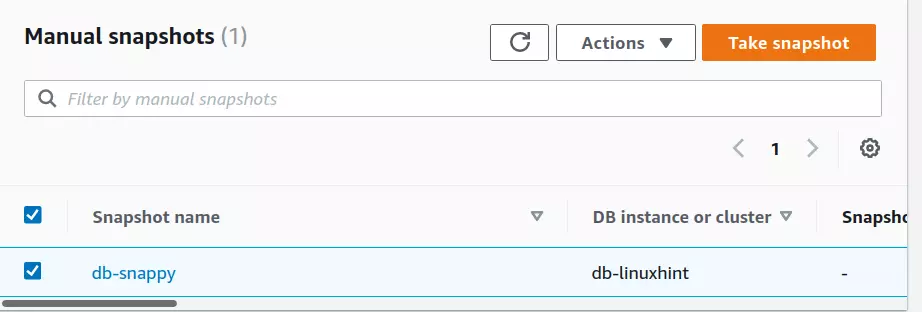 RDS-Datenbank-Snapshot wird wiederhergestellt 486_16