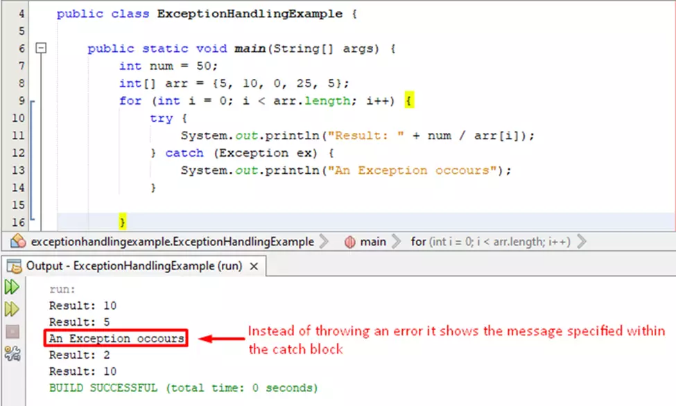 Gestionarea excepțiilor în Java | explicat 4870_1