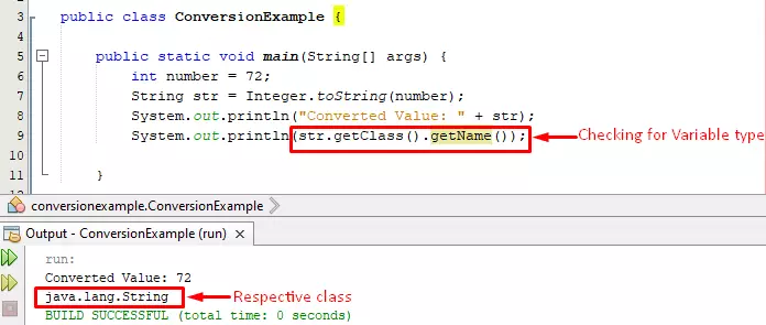 Giunsa ang pag-convert sa int sa string sa Java 4871_2