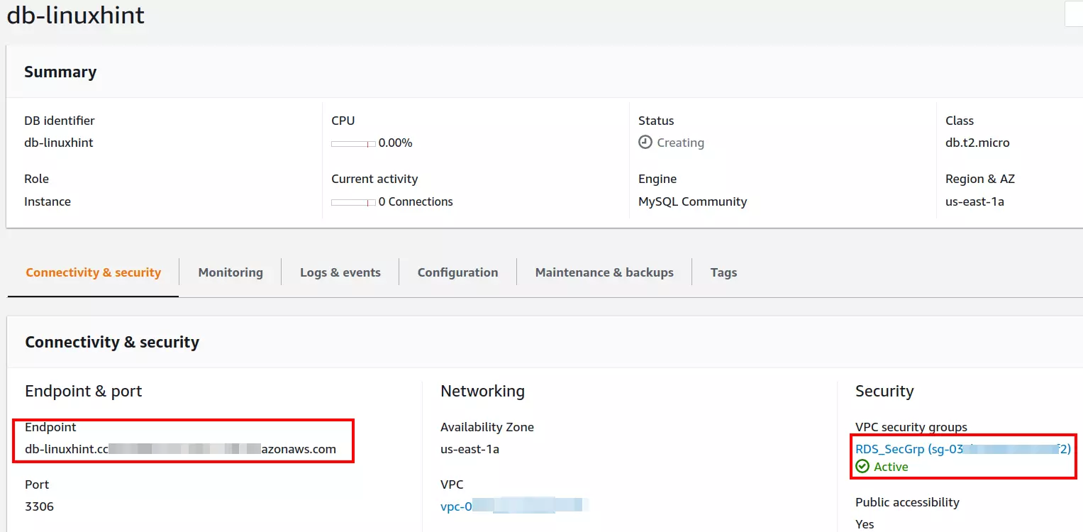 Amazon RDS Proxy'si 487_18