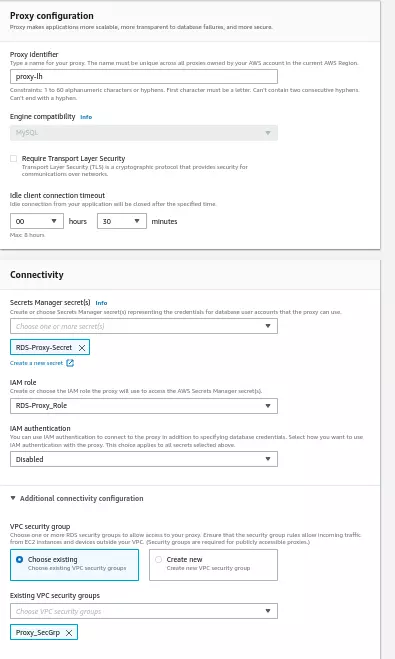 Amazon RDS Proxy'si 487_37