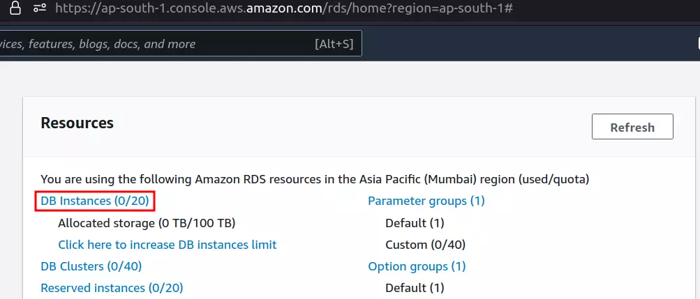 Δημιουργία βάσης δεδομένων RDS με χρήση AWS CLI 488_13