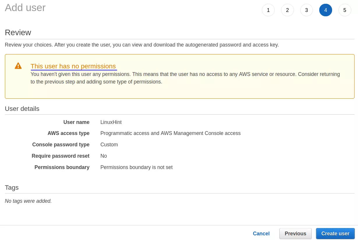 AWS CLI નો ઉપયોગ કરીને RDS ડેટાબેઝ બનાવવો 488_5