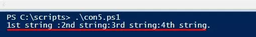 PowerShell ਵਿੱਚ ਸਟ੍ਰਿੰਗਸ ਨੂੰ ਕਿਵੇਂ ਜੋੜਿਆ ਜਾਵੇ 4892_10