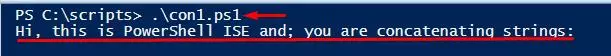 نحوه به هم پیوستن رشته ها در PowerShell 4892_2