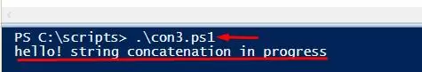 PowerShell ਵਿੱਚ ਸਟ੍ਰਿੰਗਸ ਨੂੰ ਕਿਵੇਂ ਜੋੜਿਆ ਜਾਵੇ 4892_6