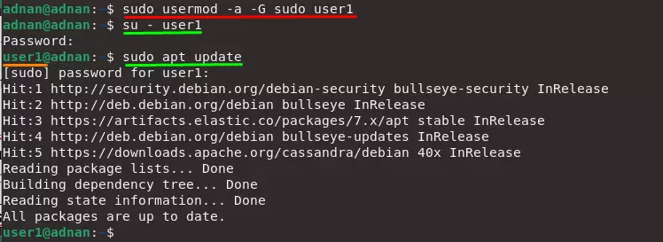 Debian 11-de sudoers-ä ulanyjylary nädip goşmaly 4897_5