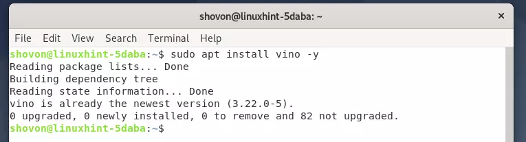 Bii o ṣe le Fi olupin VNC sori Debian 10? 4899_8