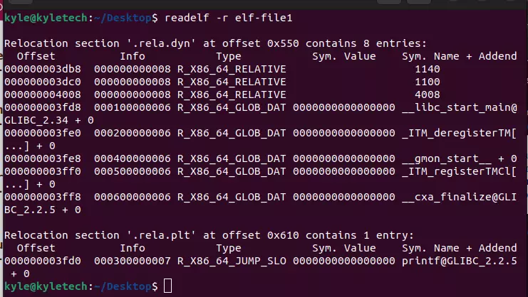 了解 Readelf Linux 命令 48_11