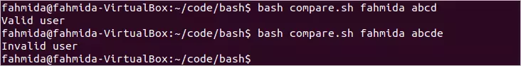74 Shembuj të operatorëve Bash 4900_16