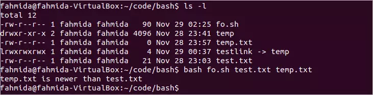74 Shembuj të operatorëve Bash 4900_71