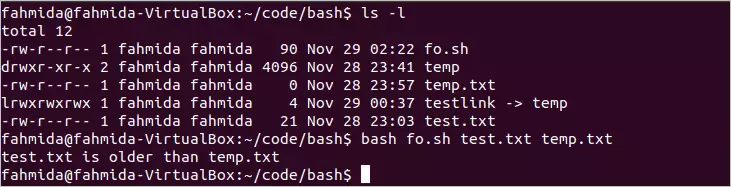 74 Shembuj të operatorëve Bash 4900_72
