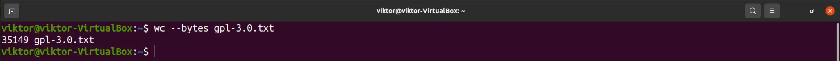 Linux で wc コマンドを使用する方法 4910_10