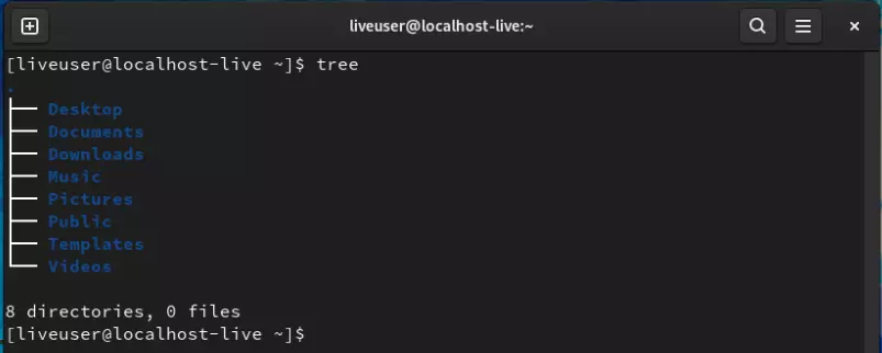 Ինչպես տեղադրել Tree-ը Linux-ում 491_2