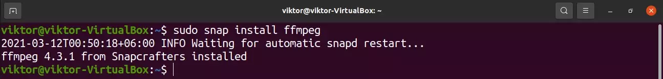 Come convertire MKV in MP4 in Ubuntu usando FFmpeg 4920_4
