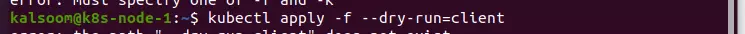 Uyisebenzisa njani i-kubectl dry run 4950_3