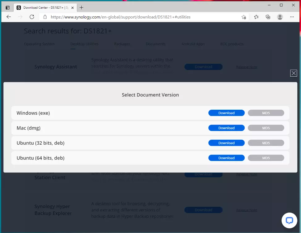 E faʻapefea ona faʻaaoga le Synology Fesoasoani? 4971_9