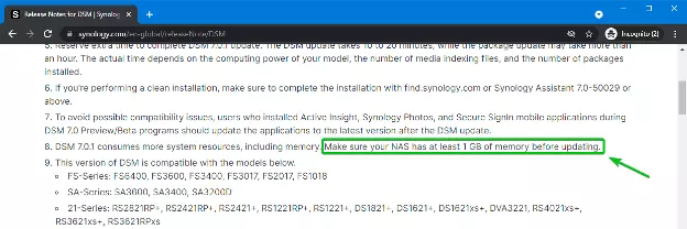 Bii o ṣe le ṣe igbesoke Synology NAS lati DSM 6 si DSM 7 4974_2