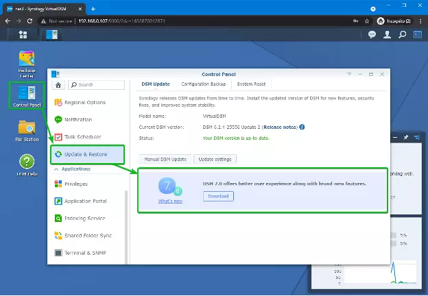 Paano Mag-upgrade ng Synology NAS mula DSM 6 hanggang DSM 7 4974_4