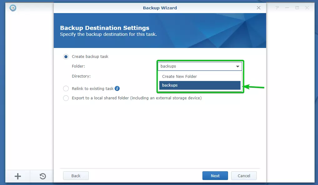 كيفية النسخ الاحتياطي Synology إلى السحابة 4975_15