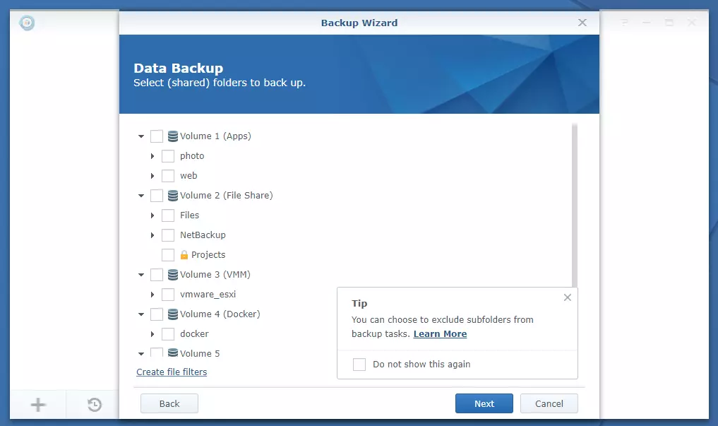 Yuav ua li cas rau thaub qab Synology rau huab 4975_18