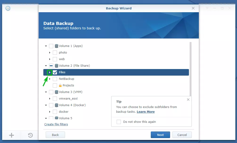 Yuav ua li cas rau thaub qab Synology rau huab 4975_21