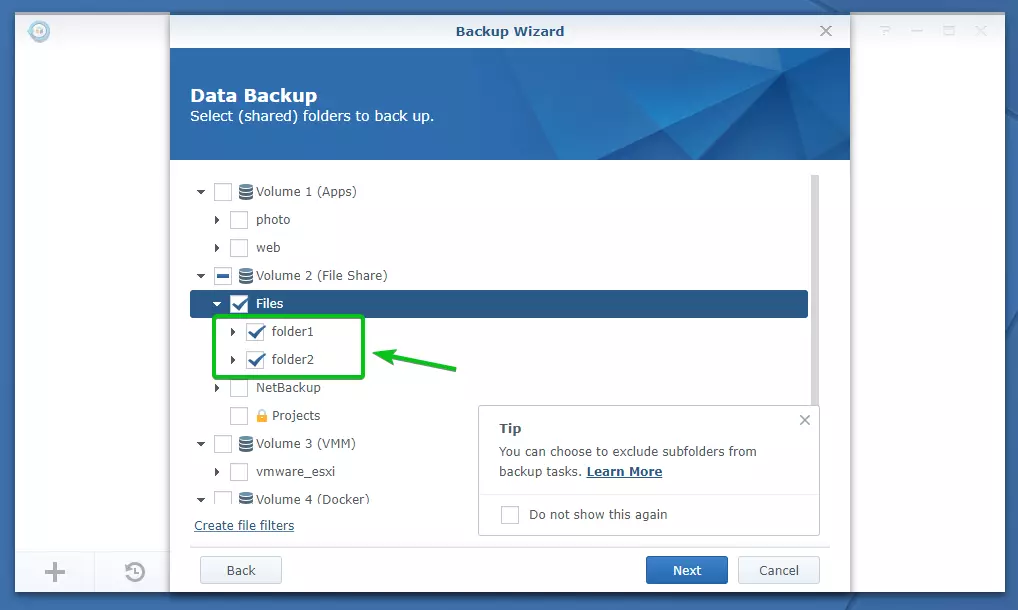 كيفية النسخ الاحتياطي Synology إلى السحابة 4975_22