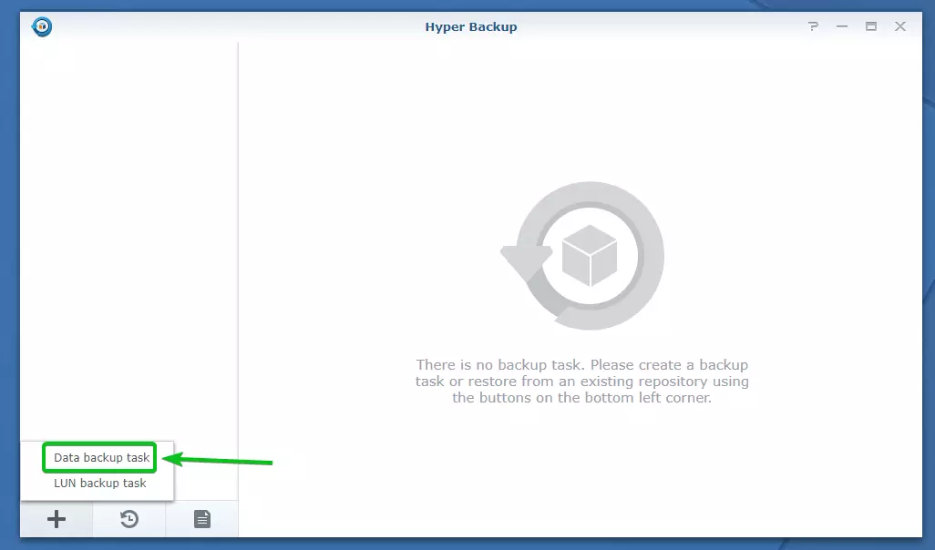 Bii o ṣe le ṣe afẹyinti Synology si Awọsanma 4975_4