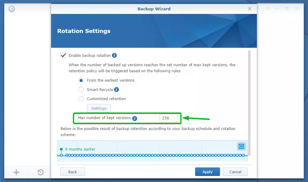 كيفية النسخ الاحتياطي Synology إلى السحابة 4975_45