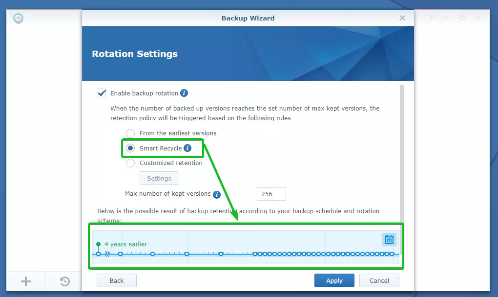 كيفية النسخ الاحتياطي Synology إلى السحابة 4975_47