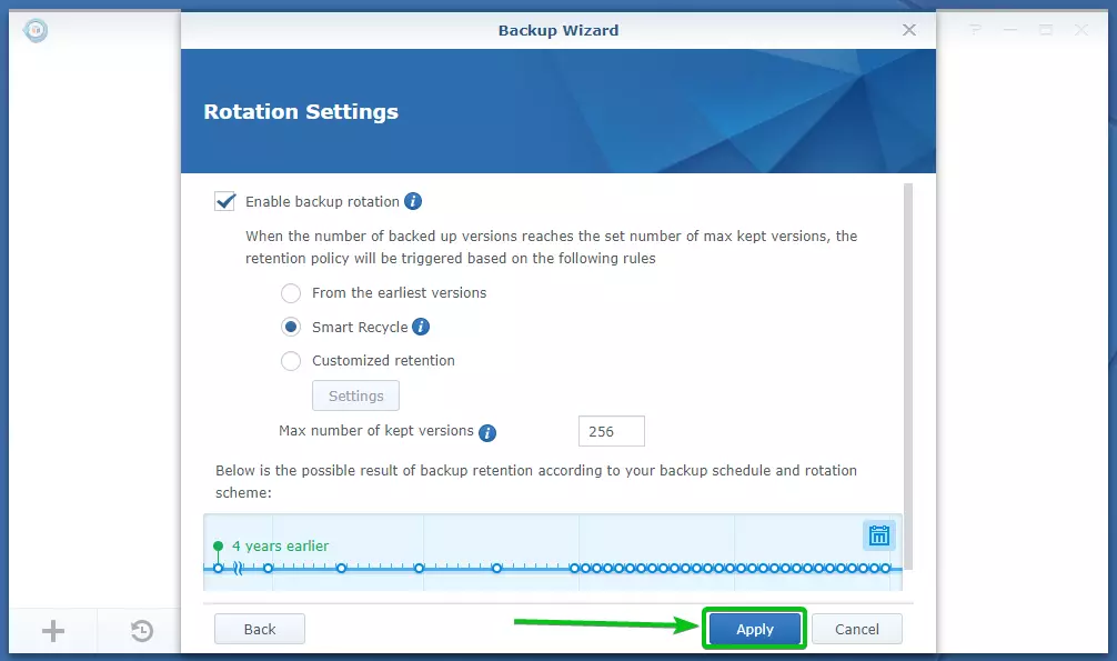 كيفية النسخ الاحتياطي Synology إلى السحابة 4975_48