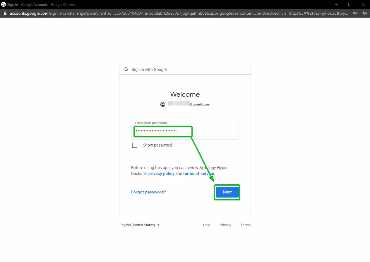 كيفية النسخ الاحتياطي Synology إلى السحابة 4975_9