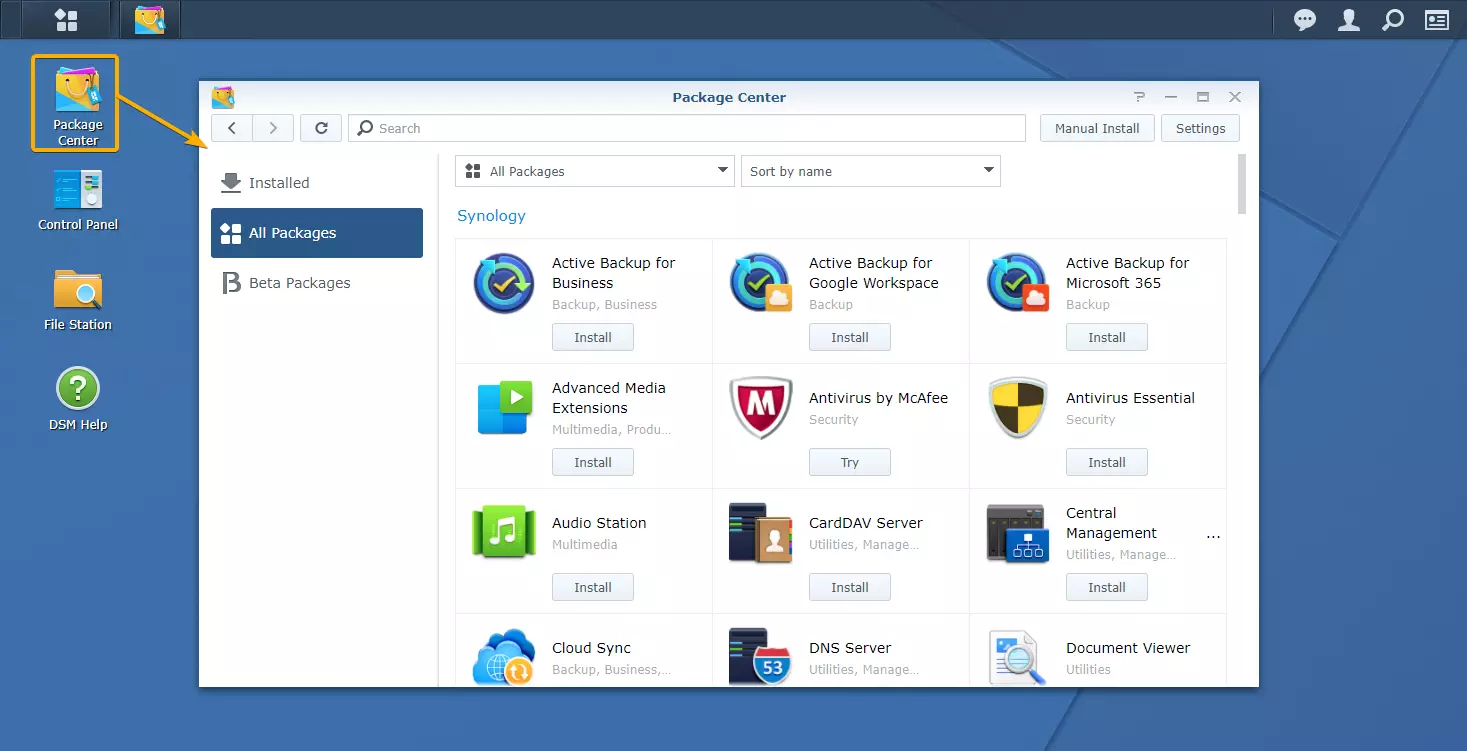 Jinsi ya Kutumia Synology Kuhifadhi nakala ya Kompyuta yako ya Linux 4976_1