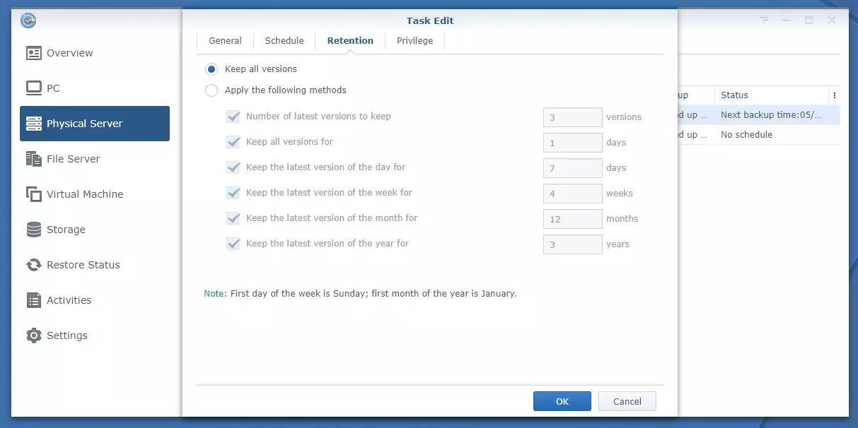 Kā izmantot Synology sava Linux datora dublēšanai 4976_102