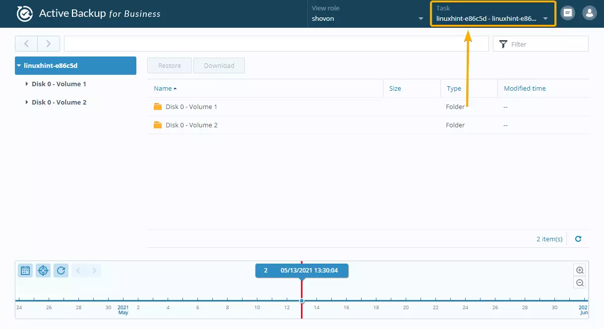 Linux компьютерінің сақтық көшірмесін жасау үшін Synology қалай пайдалануға болады 4976_121