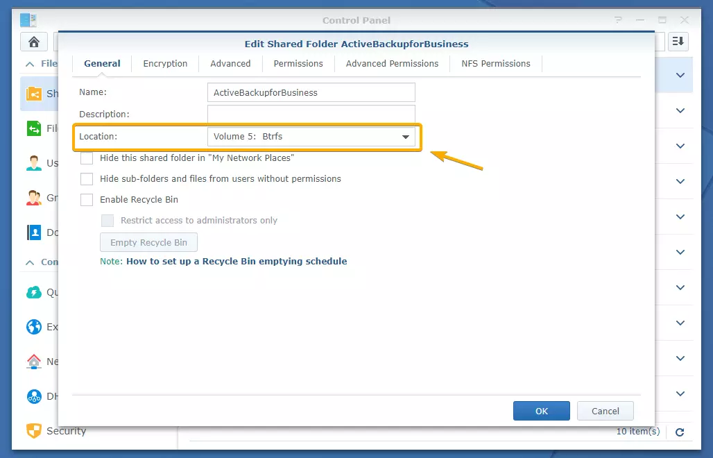 Ahoana ny fampiasana Synology hamerenana ny solosainao Linux 4976_18