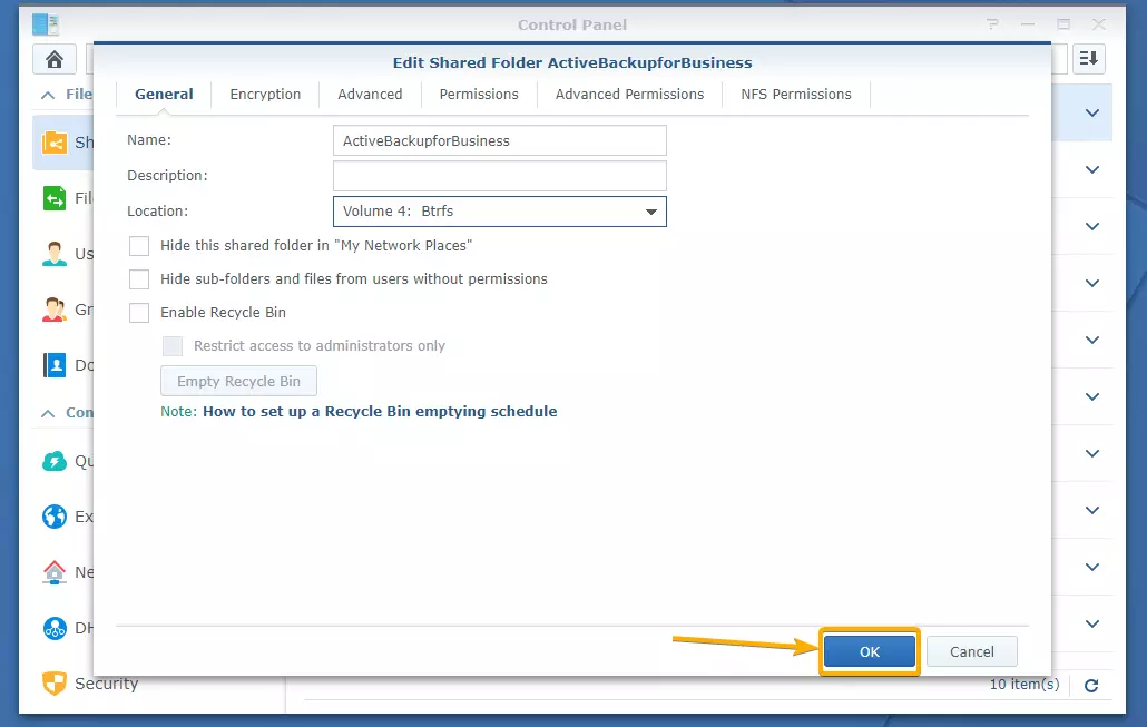 Ahoana ny fampiasana Synology hamerenana ny solosainao Linux 4976_20