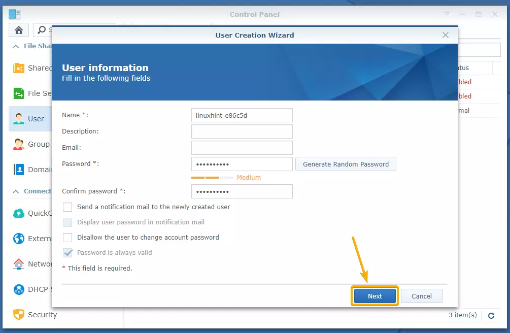 Kā izmantot Synology sava Linux datora dublēšanai 4976_28