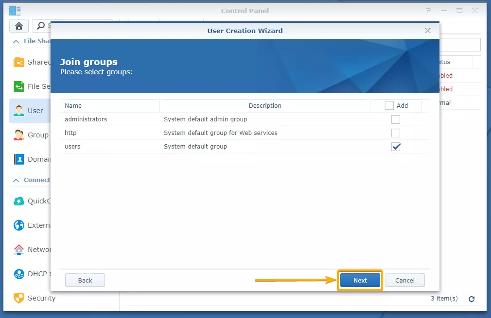 Kā izmantot Synology sava Linux datora dublēšanai 4976_29