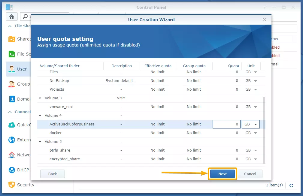 Jinsi ya Kutumia Synology Kuhifadhi nakala ya Kompyuta yako ya Linux 4976_33