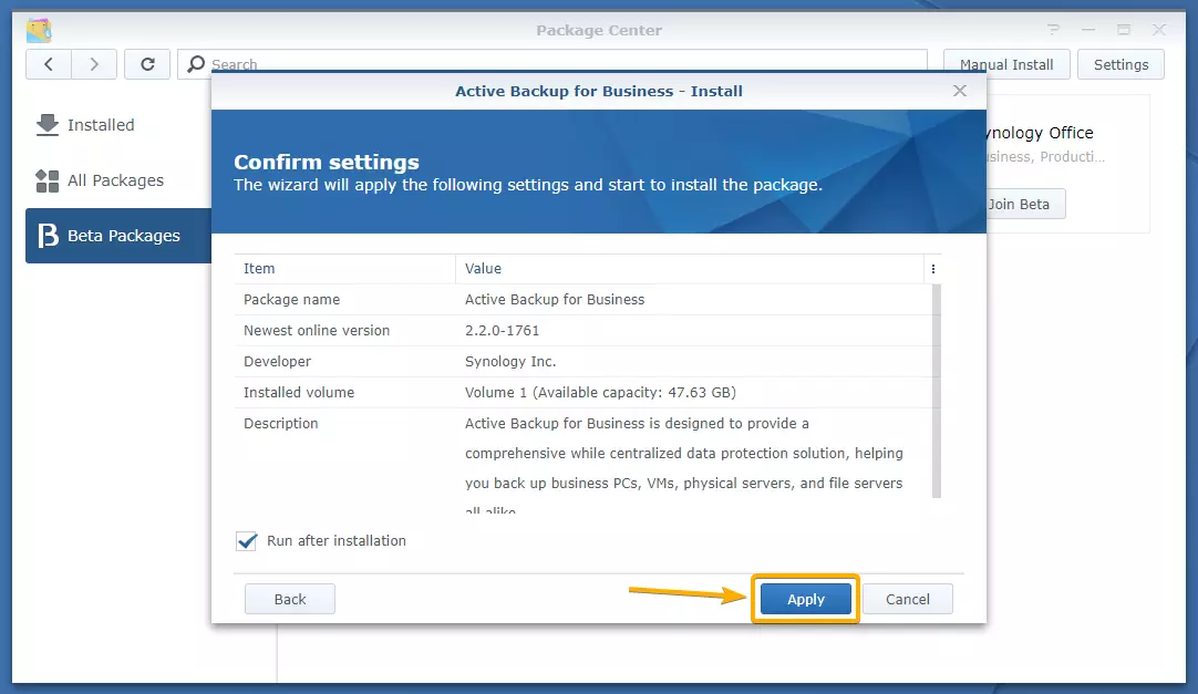 Ahoana ny fampiasana Synology hamerenana ny solosainao Linux 4976_5