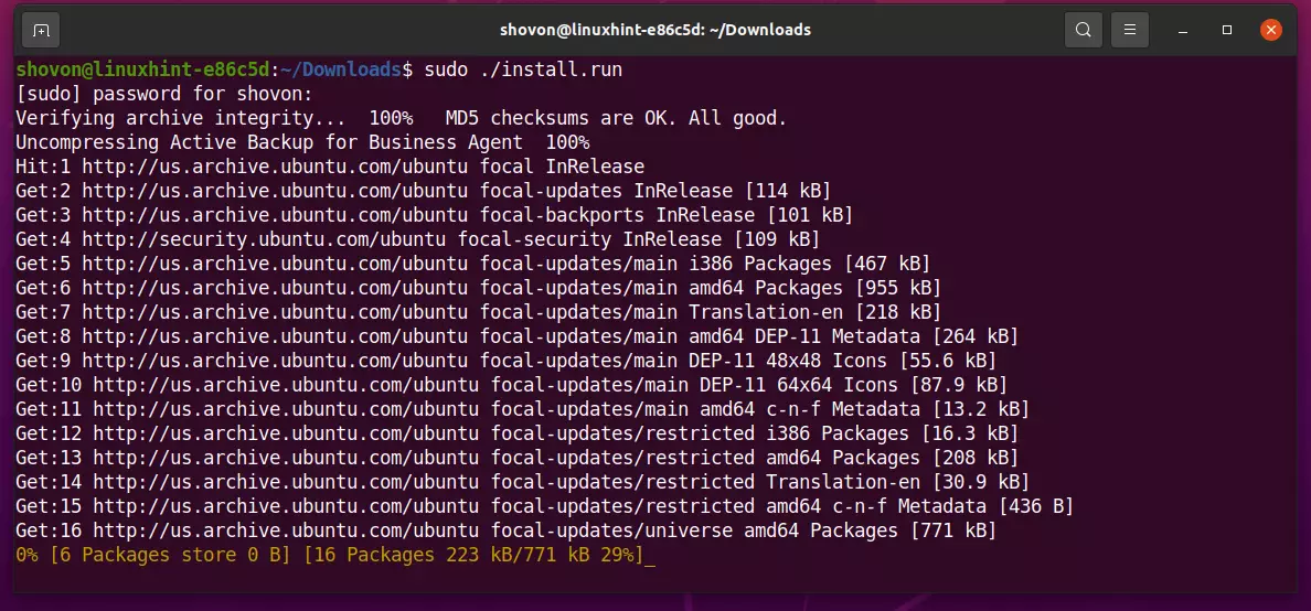 Kako koristiti Synology za sigurnosno kopiranje vašeg Linux računala 4976_50