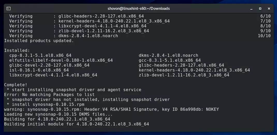 Ahoana ny fampiasana Synology hamerenana ny solosainao Linux 4976_61