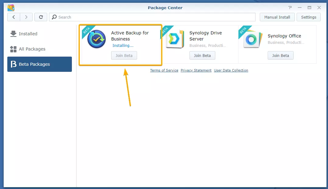 Kako koristiti Synology za sigurnosno kopiranje vašeg Linux računala 4976_7