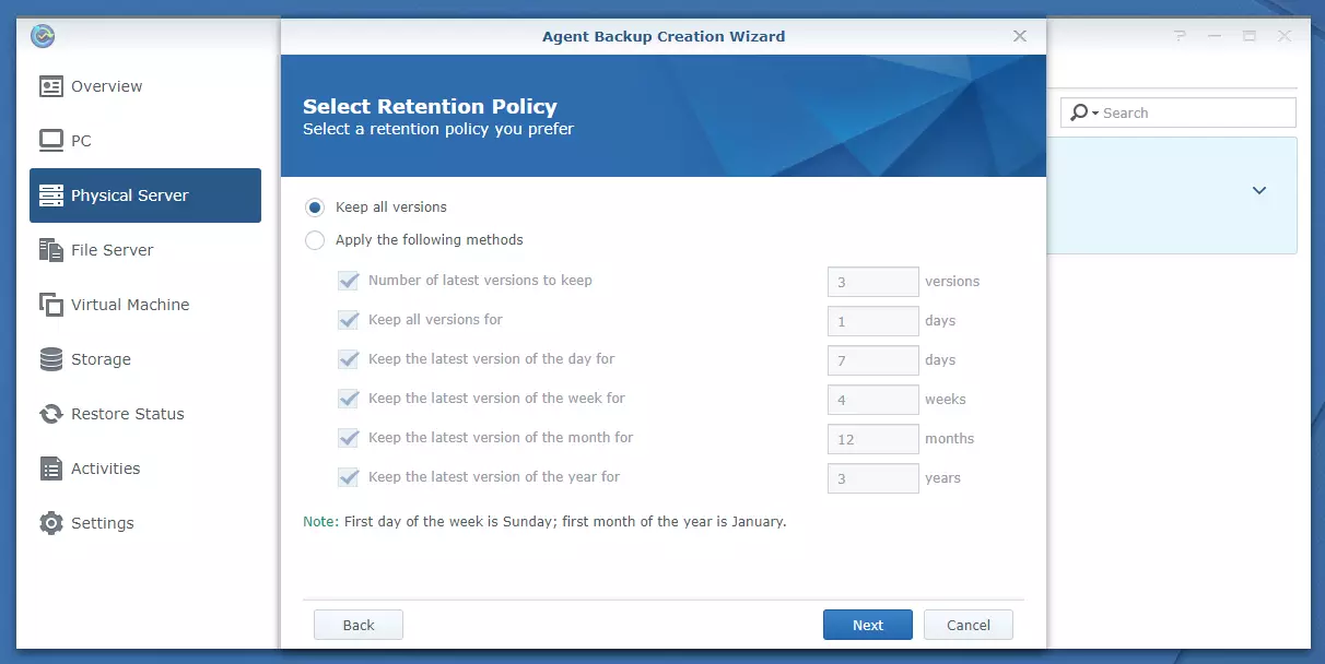 Jinsi ya Kutumia Synology Kuhifadhi nakala ya Kompyuta yako ya Linux 4976_90