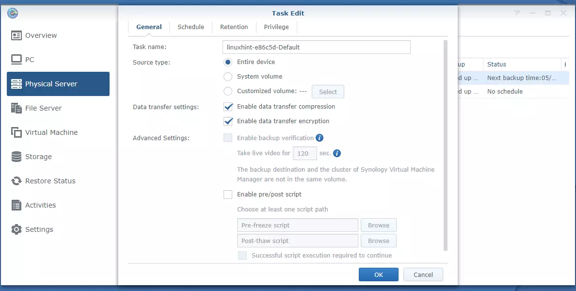 Kiel Uzi Synology por Sekurigi Vian Linuksan Komputilon 4976_98