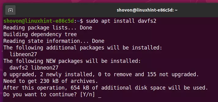 Si të përdorni WebDAV për të montuar Synology në Linux si një hapësirë ruajtëse? 4979_18